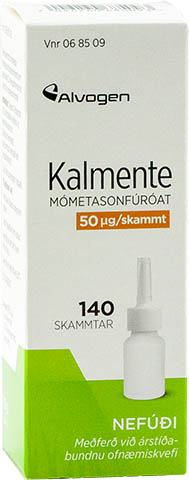 Kalmente 50mcg/sk 140skammtar - Appótek