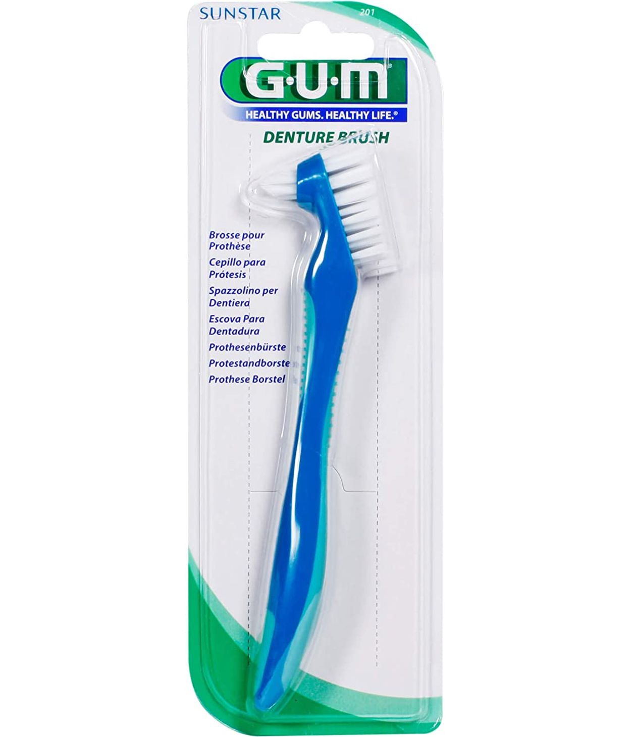 GUM Tannbursti fyrir Falskar Tennur - Appótek