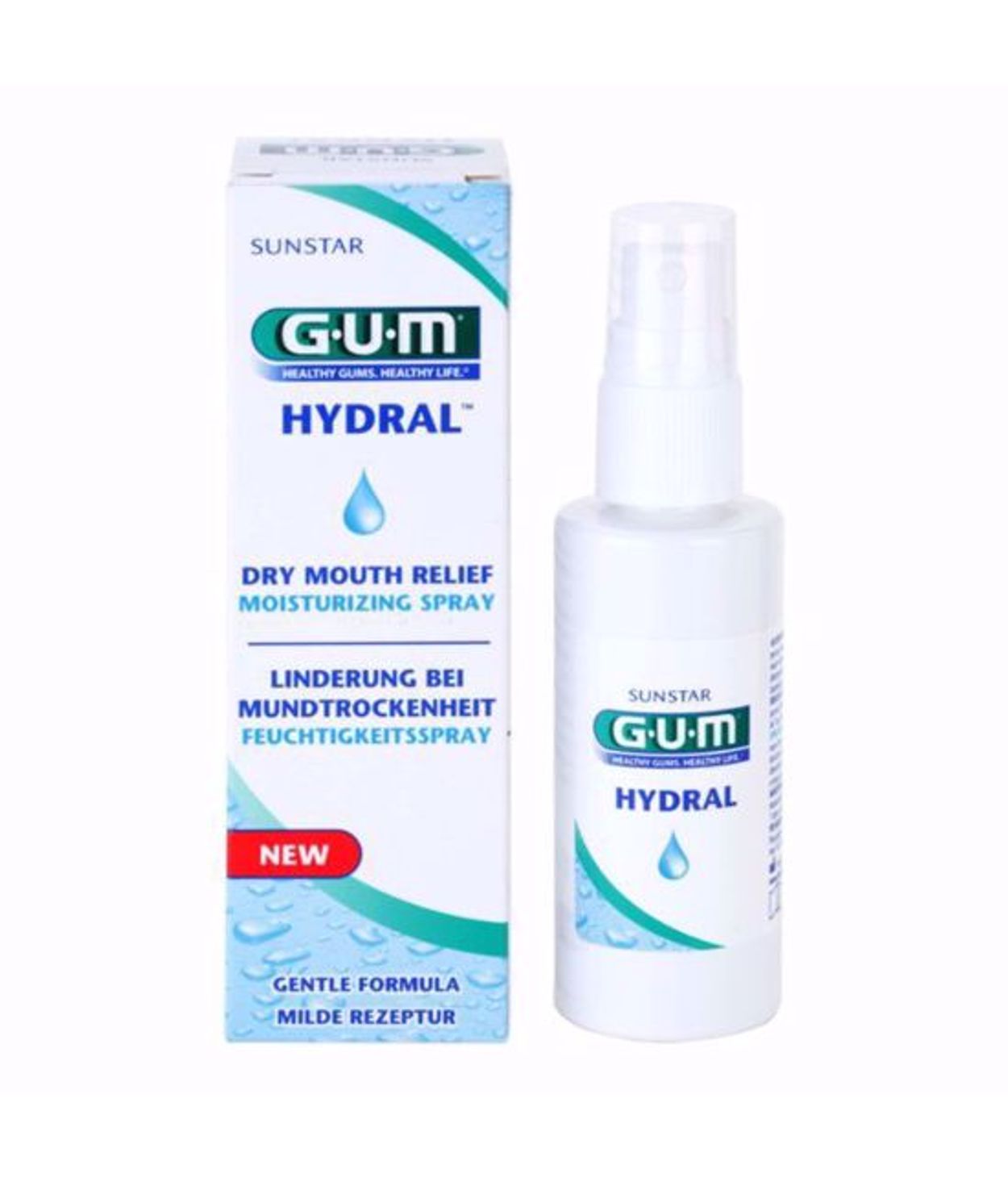 GUM Hydral Spray Við Munnþurrk 50ml - Appótek